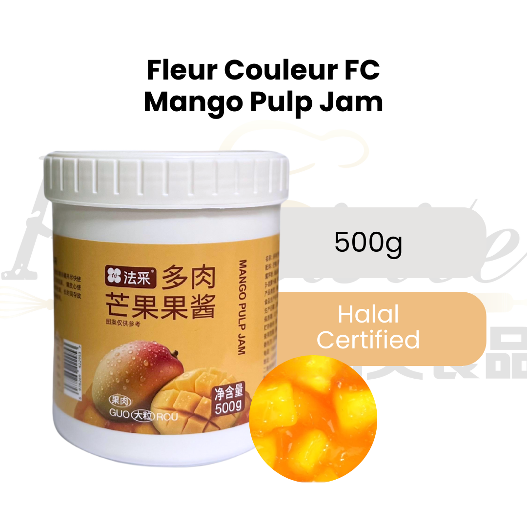 Fleur Couleur FC Mango Pulp Jam | Fruit Filling | Ready To Eat | Cake – Axquisite Pte Ltd