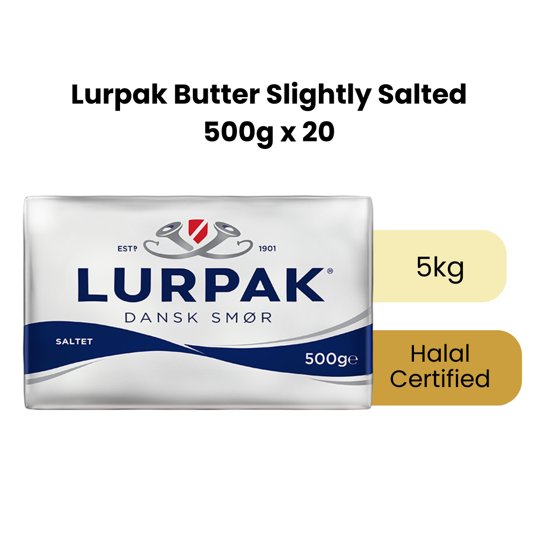 [PRE-ORDER] Lurpak Butter Slightly Salted 500g x 20 [CARTON] | Bread S ...