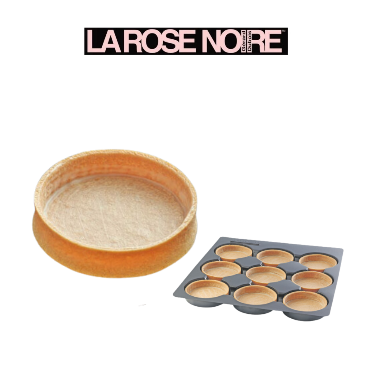 La Rose Noire LRN Vanilla Tart Shells Large Round 81mm – Axquisite Pte Ltd