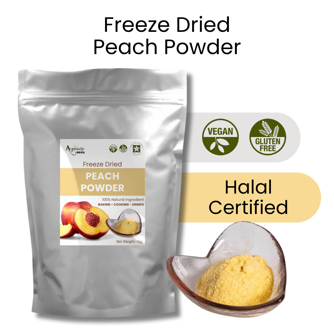 SoHao Freeze Dried Peach Powder 1kg – Axquisite Pte Ltd