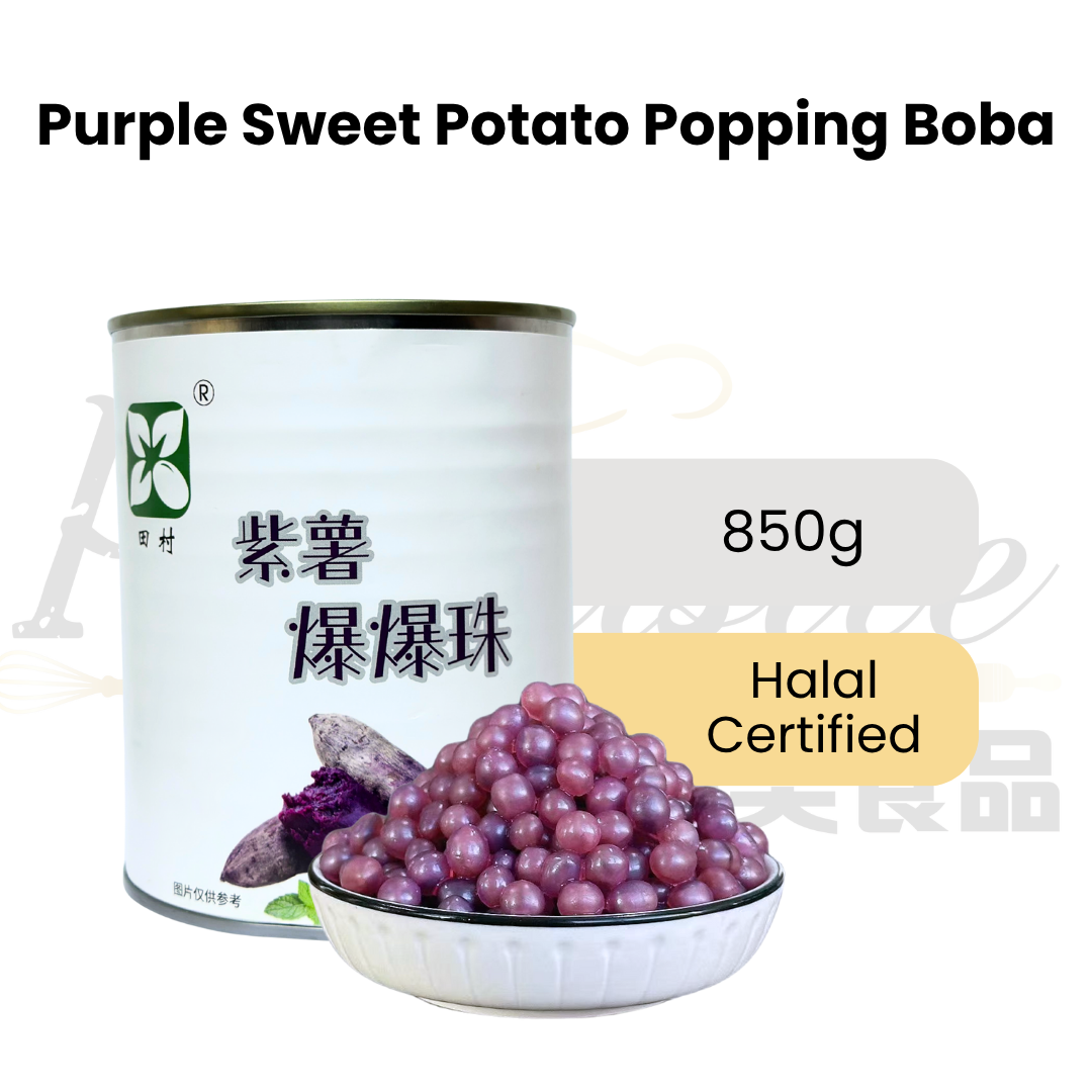 Purple Sweet Potato Popping Boba | Ready-to-Use Mochi Q | DIY Desserts ...
