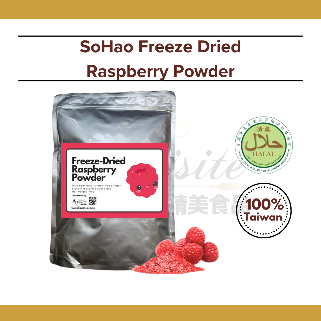SoHao Freeze Dried Raspberry Powder – Axquisite Pte Ltd